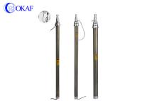 China Camera Portable Pneumatic Telescopic Mast Aluminum Alloy Material Trailer Mounted for sale