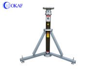 China Aluminum Pneumatic Telescopic Antenna Mast 3m Height 6r/ Min Rotation With Tripod for sale