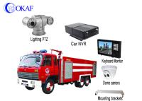 China 4G Wireless HD Vehicle PTZ Camera , Auto Tracking PTZ IP Camera 2.1 Megapixels for sale
