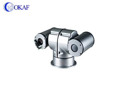 China HD Radar Speed Pan Tilt Zoom Network Camera / Internet Camera 2MP Capture HID Lighting for sale