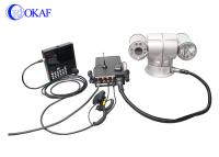 China HID High Speed Vehicle PTZ Camera , Vehicle Mounted Camera For Surveillance for sale