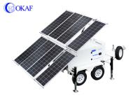 China Mobile Renewable Energy Station Off Grid Energy Solutions Mobile Solar Station for sale
