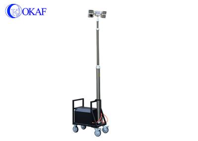 China Soldier Station Vehicle Mounted Mast Mobile Light Tower Monitoring System for sale