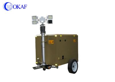 China Emergency Vehicle Mounted Mast Dynamic High Brightness Rescue Trailer for sale