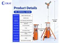 China All-in-One Portable Emergency Light Tower Battery Powered Telescopic Lighting Tower for Construction Fire Rescue for sale