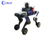 China Wheel- legged Security Robot Dog Autonomos Patrol Quadruped Robot for sale