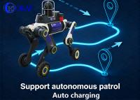 China Wheel- legged Security Robot Dog Autonomos Patrol Quadruped Robot for sale