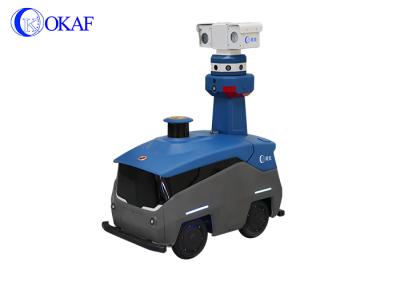 China Security Patrol Automatic Recharging Intelligent Robot for Large Area Factory School Gate Guard for sale