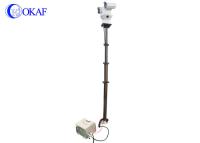 China 5.5 Meter 18ft Pneumatic Telescoping Antenna Mast RS485 Remote Controller for sale