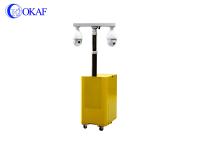 China PTZ Camera Monitors Mobile Vehicle Mounted Light Tower Trailers In Real Time for sale