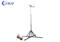 China CCTV Camera Telescopic Mast Pole Protection Kit Systems Towers Surveillance for sale