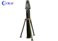 China Telescoping Aluminum Antenna Mast Telecommunication Tower DC12V/24V for sale