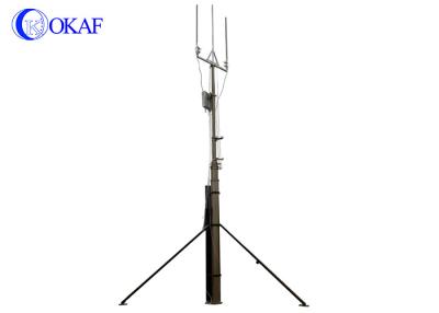 China Mobile Pneumatic Telescopic Mast Pole Communication Antenna Equipment 1 Year Warranty for sale