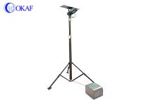 China Aluminum Alloy Vehicle Pneumatic Telescopic Antenna Mast Portable Solar Lighting for sale