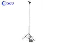 China Aluminum Alloy Vehicle Pneumatic Telescopic Antenna Mast Portable Solar Lighting for sale