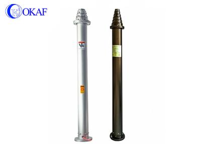 China Mobile Pneumatic Camera Telescopic Mast Pole Customized Color 1 Year Warranty for sale
