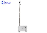 China 360° Continuous Rotation Mobile Surveillance Trailer Urgent Surveillance Solar Power Supply for sale