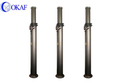 China Self Locking Pneumatic Telescopic Mast Tower 10m Payload Aluminum Antenna Pole for sale