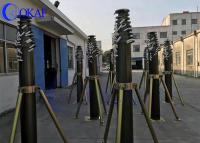 China Self Locking Pneumatic Telescopic Mast Tower 10m Payload Aluminum Antenna Pole for sale