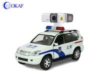 China Car Roof Long Range PTZ Camera 2.0 Megapixel With LED Warning Lights for sale