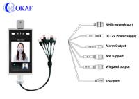 China Access Control Thermal PTZ Camera Non Contact Human Body Temperature Measurement for sale