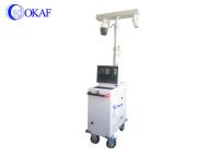 China Battery Power Body Temperature Detection Tower Mobile Sentry With Binocular Thermal Imaging for sale