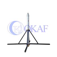 China CCTV Antenna RS485 6r/min 120N Pnumatic Telescopic Mast for sale