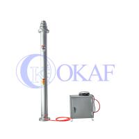 China CCTV Antenna RS485 6r/min 120N Pnumatic Telescopic Mast for sale