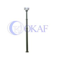 China IP66 20m Mobile Surveillance Camera Mast Aluminum alloy 6063 for sale