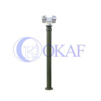 China IP66 20m Mobile Surveillance Camera Mast Aluminum alloy 6063 for sale
