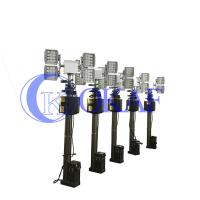 China 4*120W 130Lm/W 15M 6r/min Rotating LED Light Mast For Firetrucks for sale