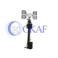 China 4*120W 130Lm/W 15M 6r/min Rotating LED Light Mast For Firetrucks for sale