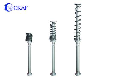 China IP66 48000lm 5.5m CCTV Pneumatic Camera Pole Telecommunication for sale
