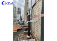 China RS485 Lock Collared 19 Feet 6M Pneumatic Telescopic Pole for sale