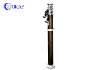 China Self Locking FCC 20ft Aluminum T6 Pneumatic Telescopic Mast for sale