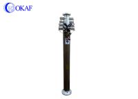 China CCTV 6m 20ft Self Locking Pneumatic Telescopic Rod for sale