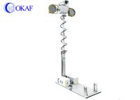 China RS485 66km/h IP Camera 600W Telescopic Folding Mast for sale
