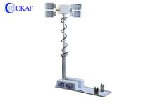 China 4*200W roof Mounted 66km/h Prostrate Telescopic Mast 72000lm for sale