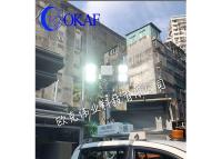China 4*200W roof Mounted 66km/h Prostrate Telescopic Mast 72000lm for sale