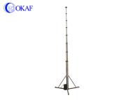 China 4*120W 130Lm/W 15M 6r/min Rotating LED Light Mast For Firetrucks for sale