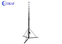 China FCC 6M Manual Antenna Telescopic Mast Aluminum Alloy 6063 for sale