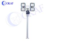 China Alloy 6063B 3.5M Pneumatic Telescopic Pole Vehicle Mounted for sale