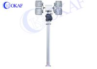 China Alloy 6063B 3.5M Pneumatic Telescopic Pole Vehicle Mounted for sale
