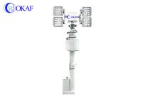 China RS485 6M Mobile Aluminum Telescoping Mast 4*120W CREE Lamp for sale