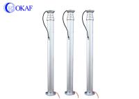 China Anodized Aluminum Pneumatic Telescopic Mast 4.2M 5.7M for sale