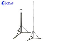 China Anodized Aluminum Pneumatic Telescopic Mast 4.2M 5.7M for sale