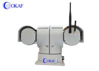 China OKAF 4G Anti Shock Vehicle Roof PTZ IP Camera RS485 Control for sale