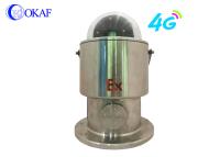 China LTE Transmission Explosion Proof 4G PTZ Camera 25W IP67 for sale
