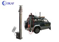 China 20m Winch Motorized Telescopic Antenna Mast Vehicle Mounted for sale