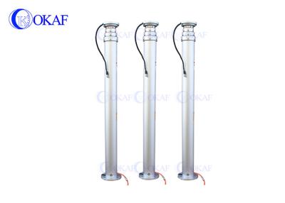 China RS485 Aluminum Alloy Telescopic Pole Retracted Height 4.5m 5m for sale